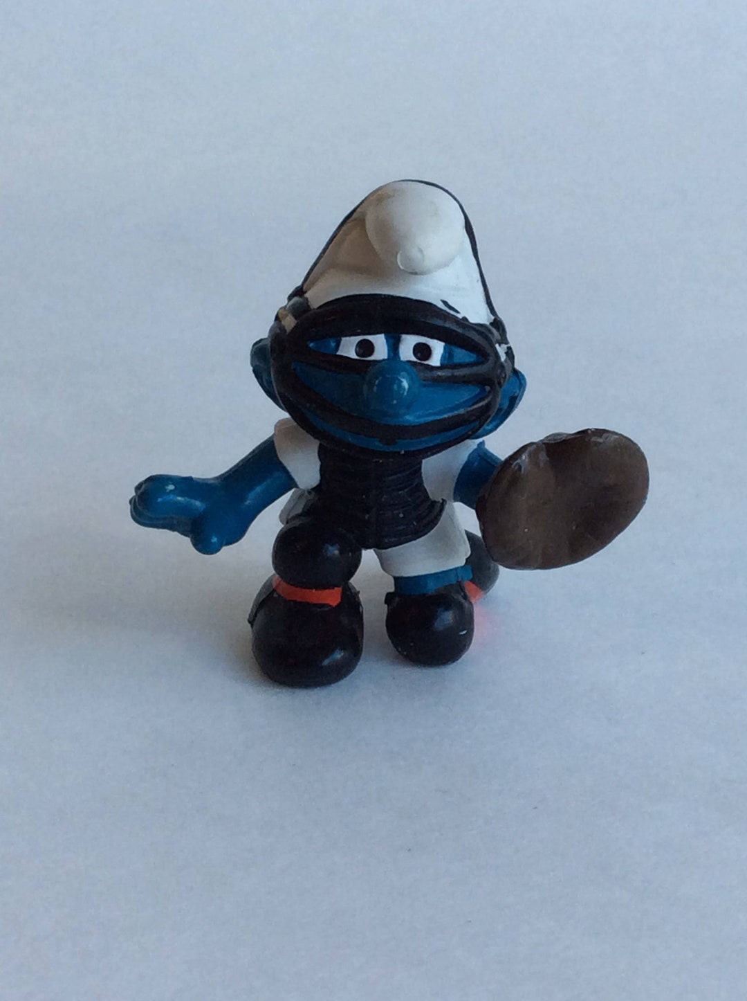 Vintage Smurf, Baseball, Catcher - Etsy