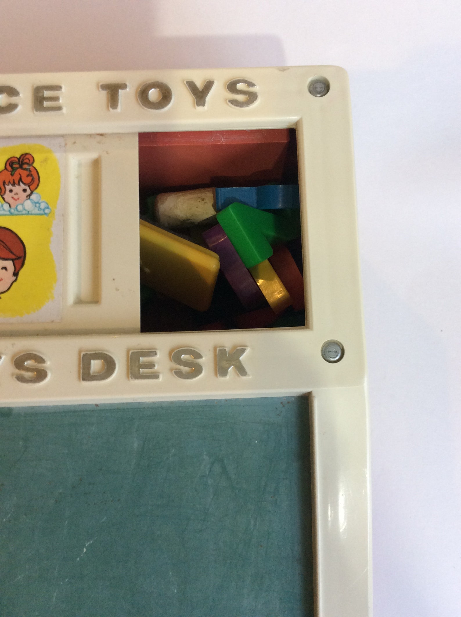 Vintage Fisher Price School Days Desk | Etsy