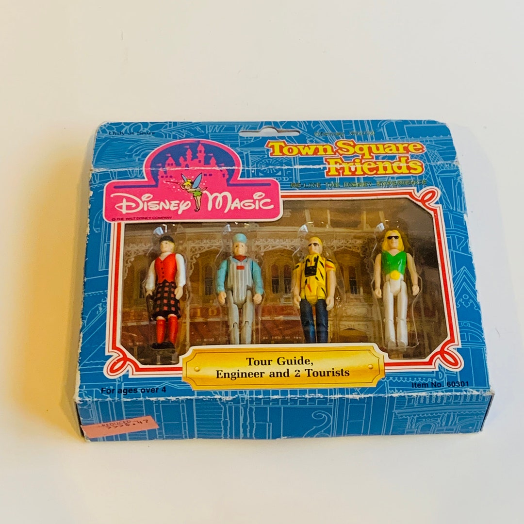 Vintage Disney Magic Town Square Friends New in Box - Etsy