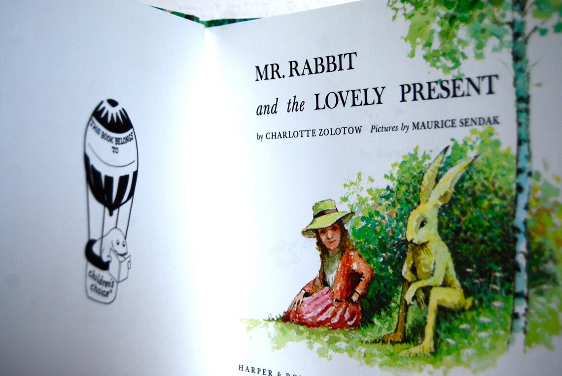 Vintage Children's Book Mr. Rabbit and the Lovely Present - Etsy