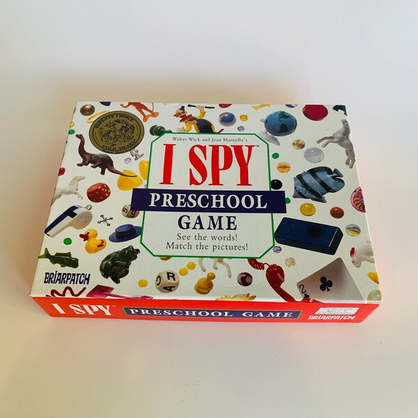 I Spy Preschool Game - Etsy