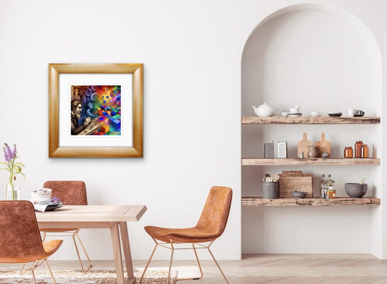 Fragments of Time, Layers of Vision AI Generative Art Digital Download ...
