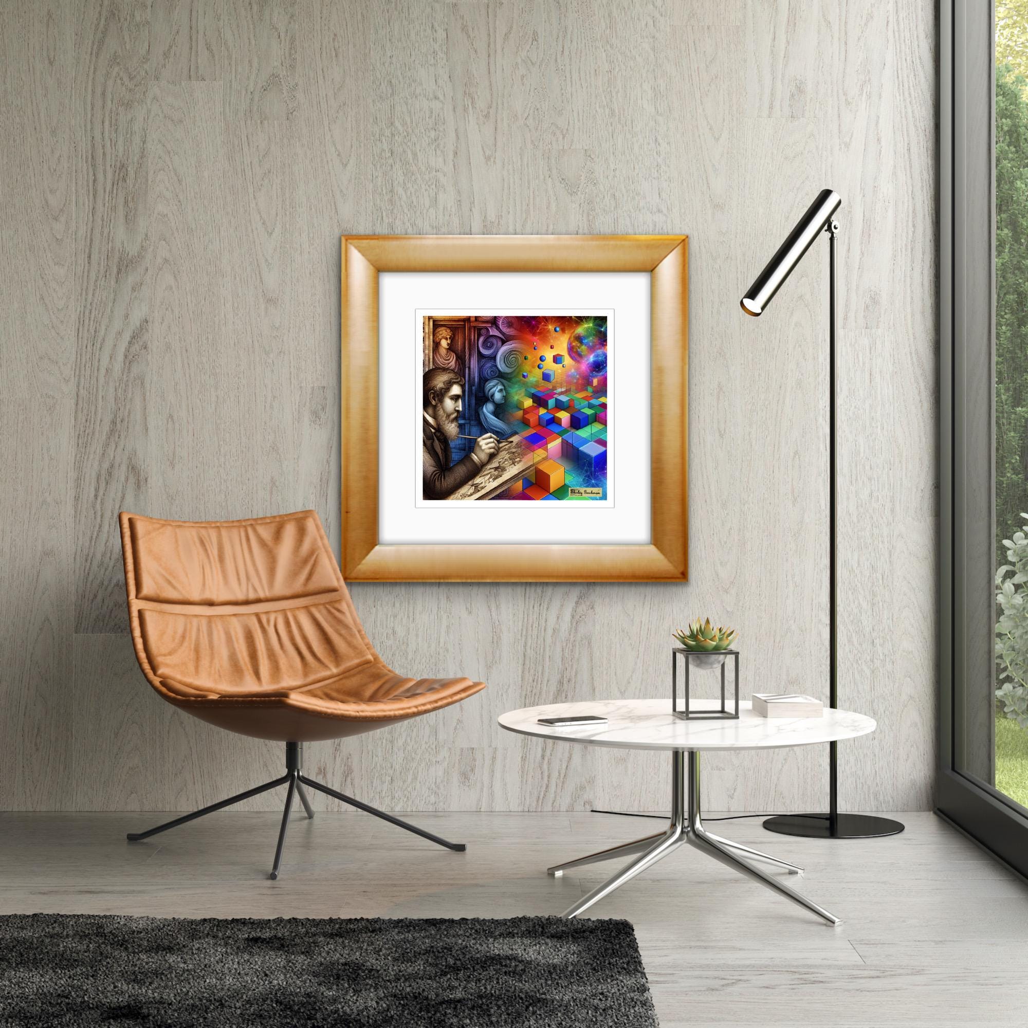 Fragments of Time, Layers of Vision AI Generative Art Digital Download ...
