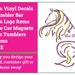 Hackney Pony Love Vinyl Decal - Etsy