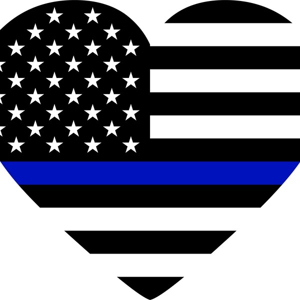 Blue Line Yeti - Etsy