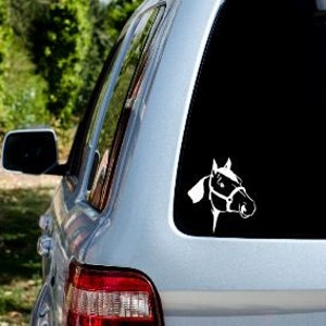 Halter Horse Head Vinyl Decal I FREE SHIPPING on Eligible Orders! I ...