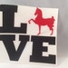 Hackney Pony Love Vinyl Decal - Etsy