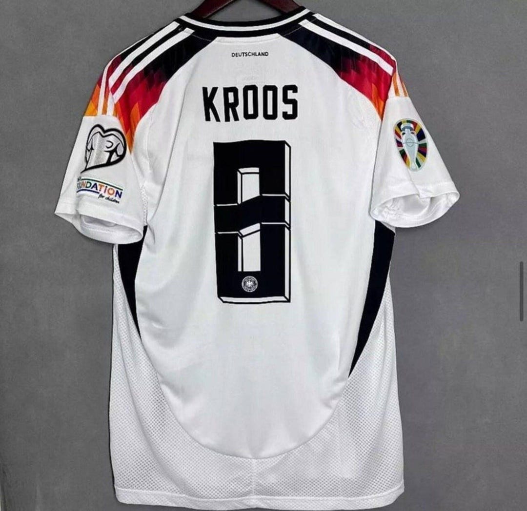Germany National Team Toni Kroos New Season Home Kit 2024-25 - Etsy