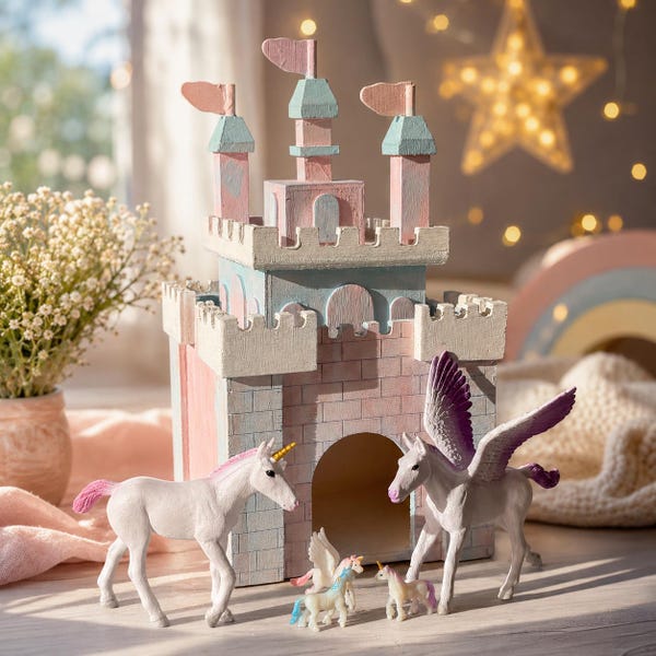 Fairy Castle Playset - Etsy UK