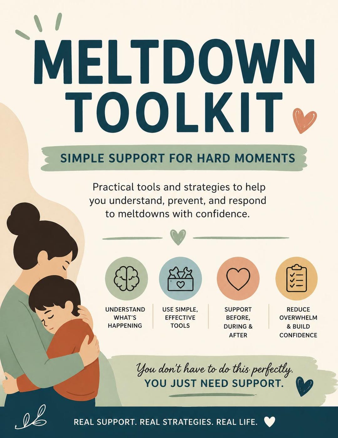 Meltdown Toolkit for Kids | Autism ADHD Emotional Regulation Support ...