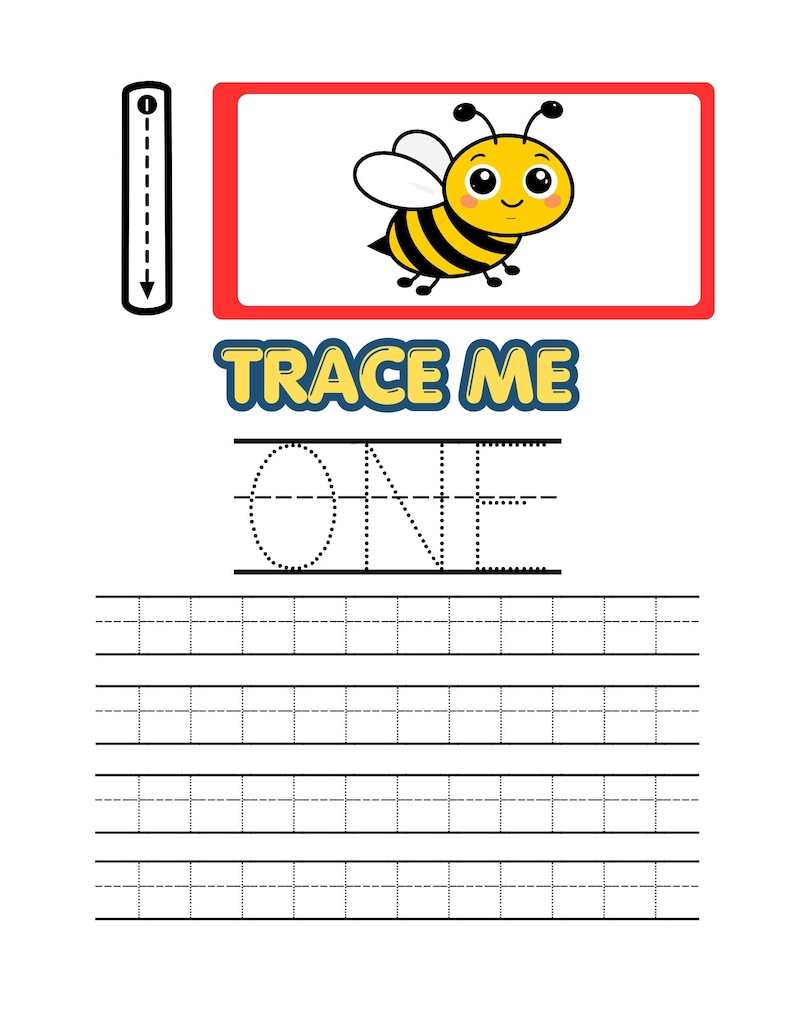 Alphabet & Numbers 1-10 Tracing Workbook Bundle | Preschool Learning ...
