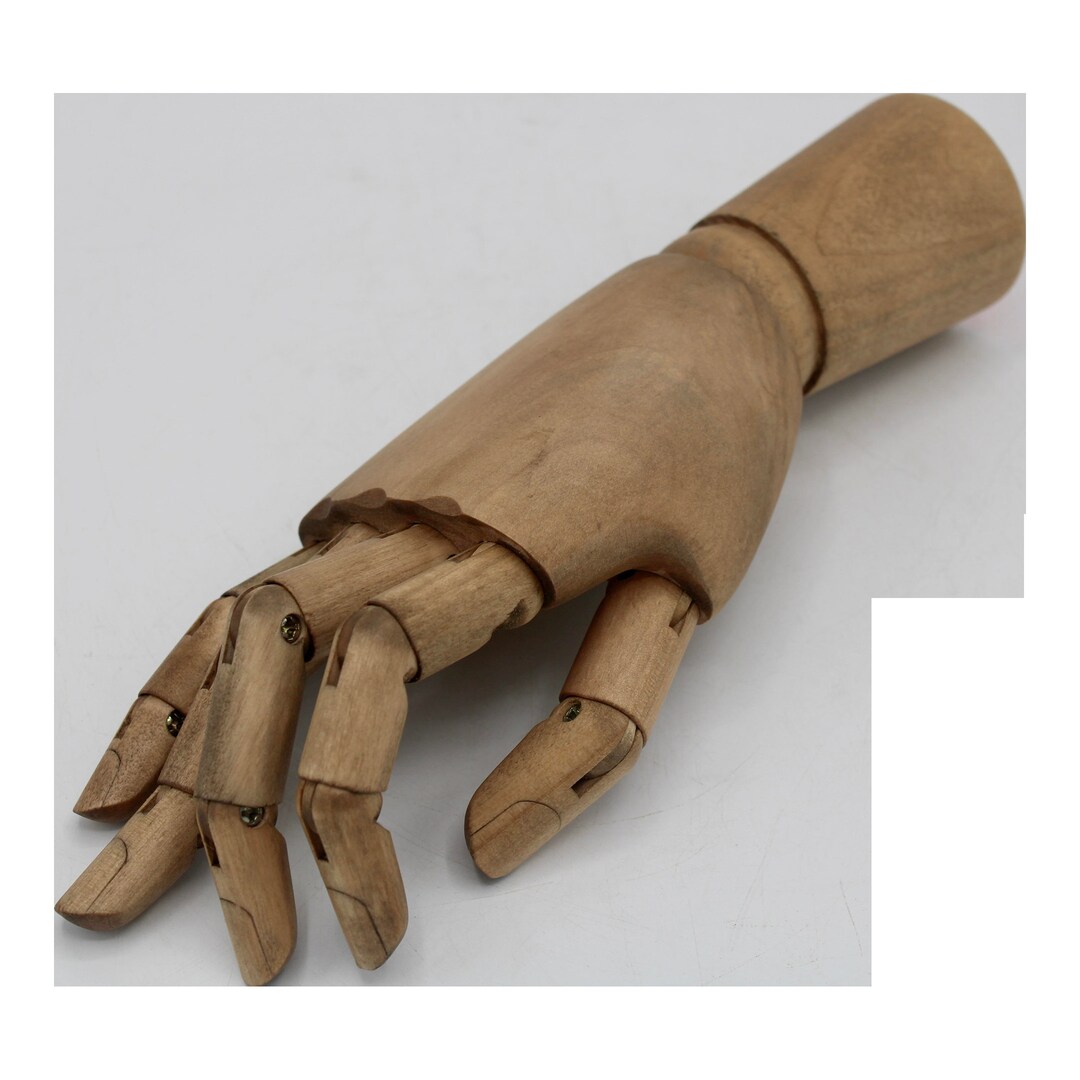 Large 1930s Vintage French Articulated Wooden Hand - Etsy