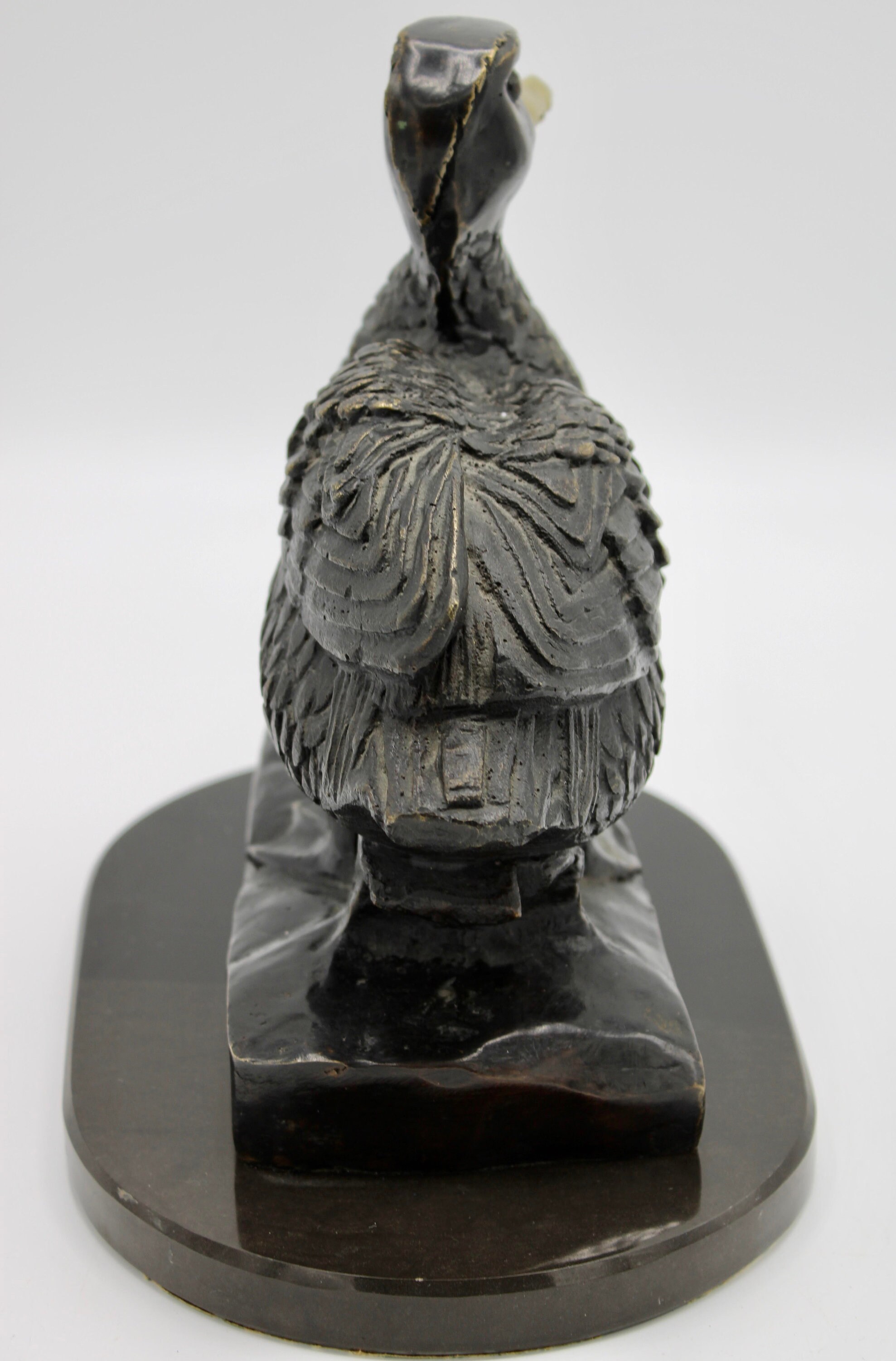 1950s Vintage Bronze Waterfowl Sculpture - Etsy