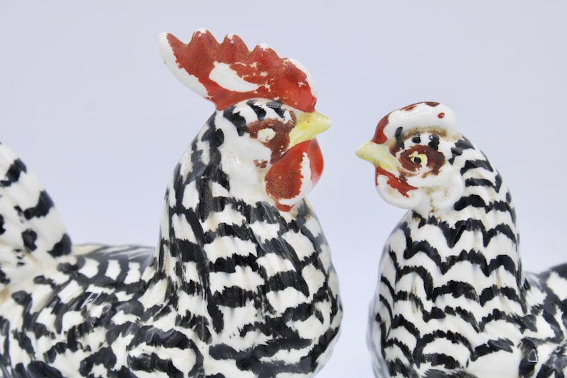 Mid Century Italian Farmhouse Chickens - Etsy