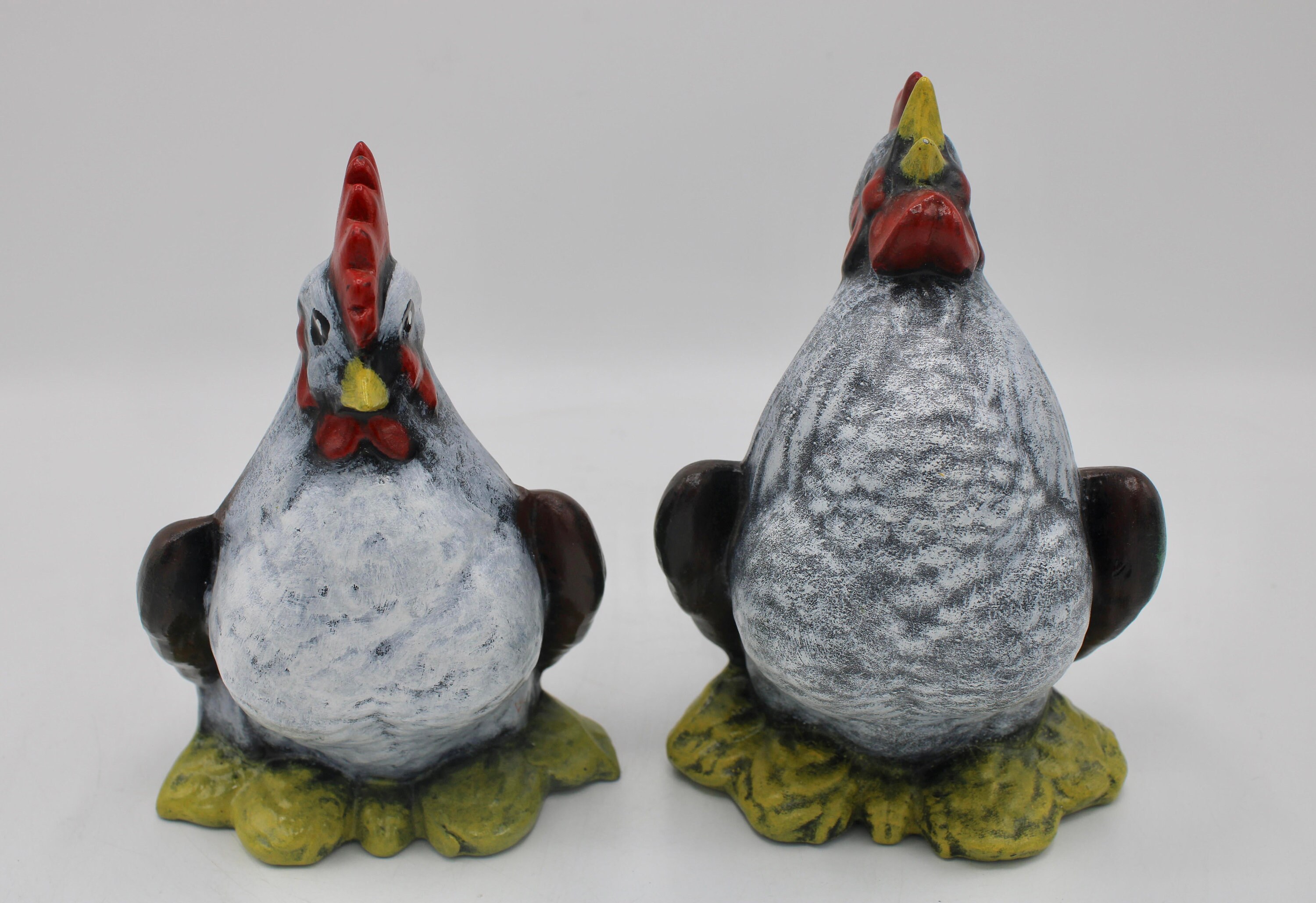 Vintage Farmhouse Ceramic Chickens - Etsy
