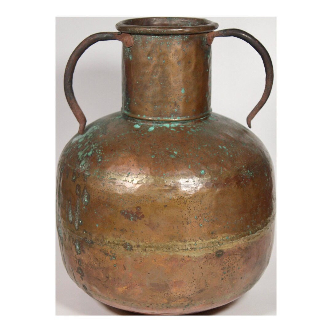 Large French Gourd Shaped Copper Umbrella Stand / Vessel - Etsy