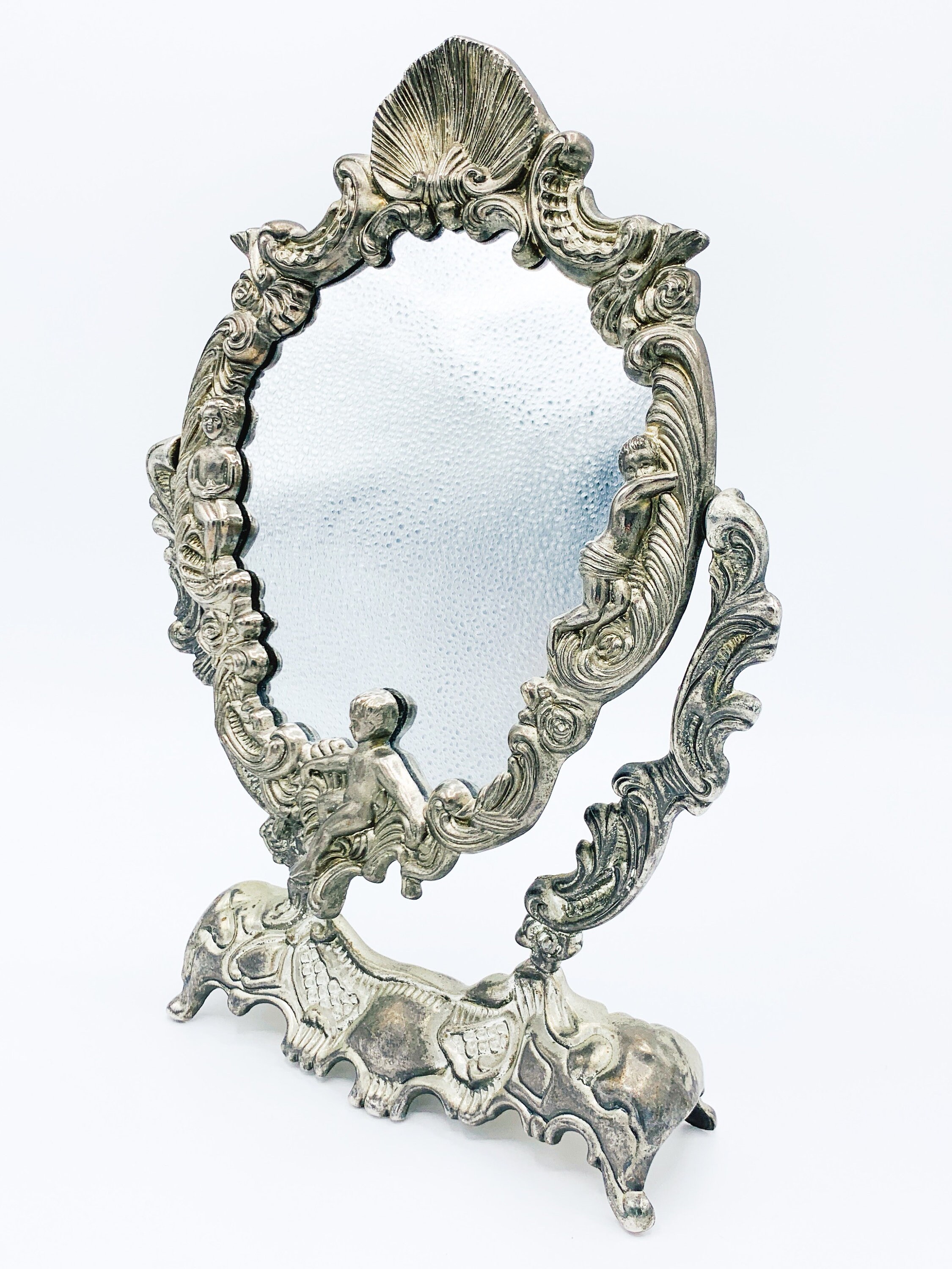 Art Nouveau French Dressing Table Mirror - Etsy