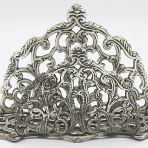 Vintage Italian Silver Plate Letter Rack - Etsy