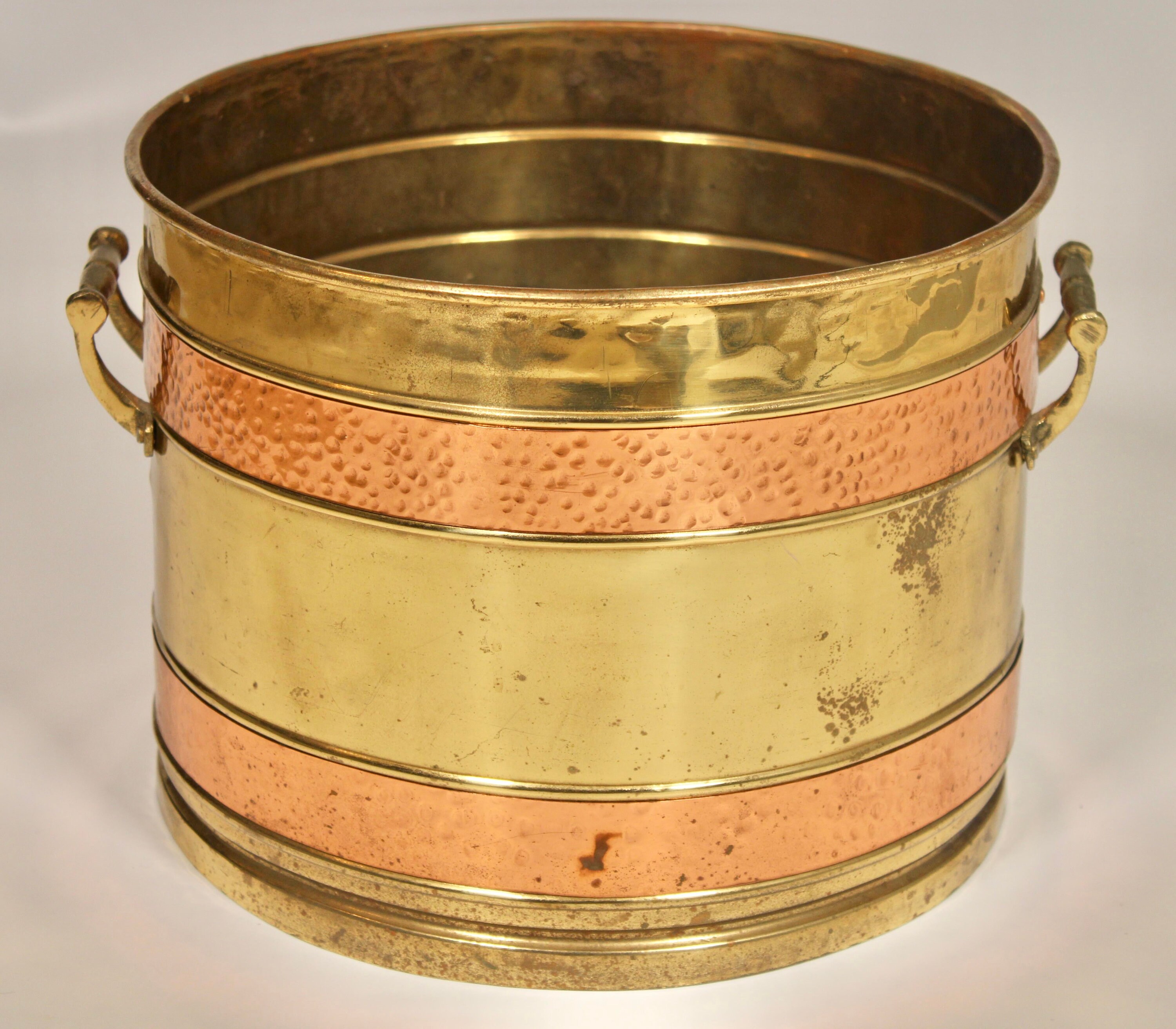 Vintage Traditional Turkish Copper and Brass Bucket - Etsy