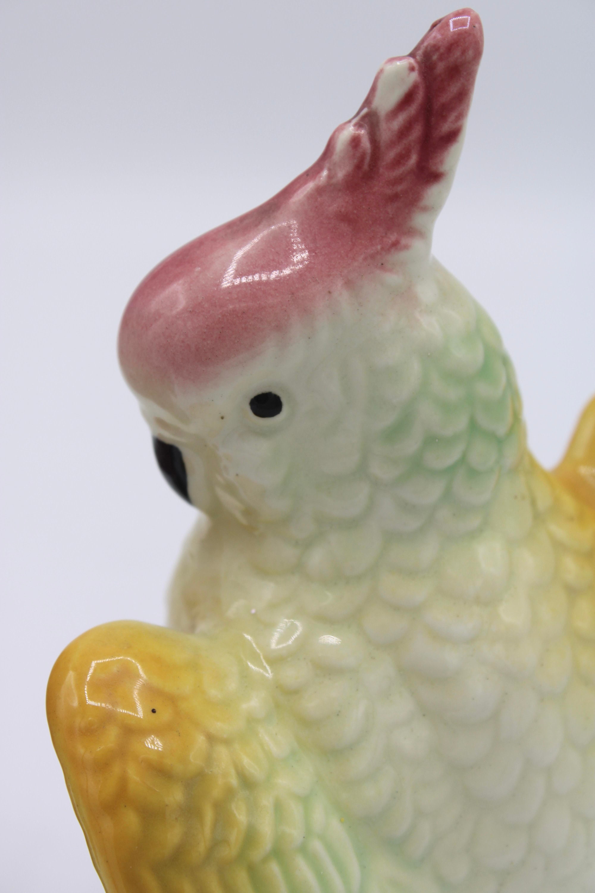 Mid 20th Century Colorful Ceramic Parrot Figurines a Pair - Etsy