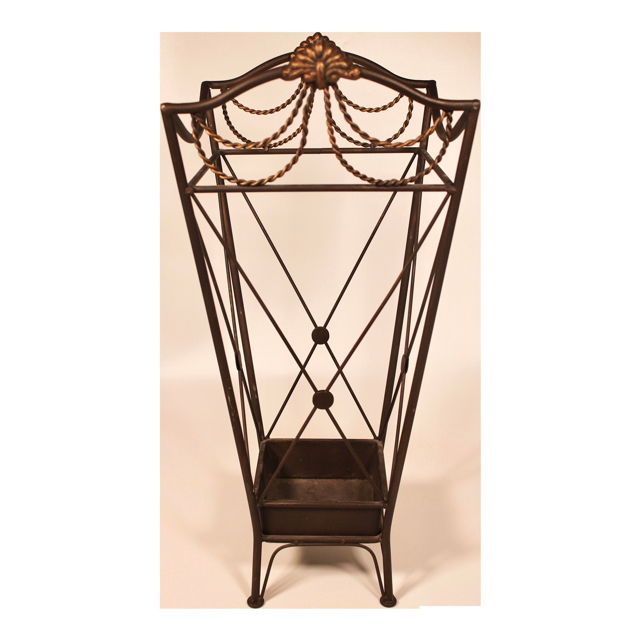Renaissance Revival Iron Umbrella Stand - Etsy