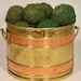 Vintage Traditional Turkish Copper and Brass Bucket - Etsy