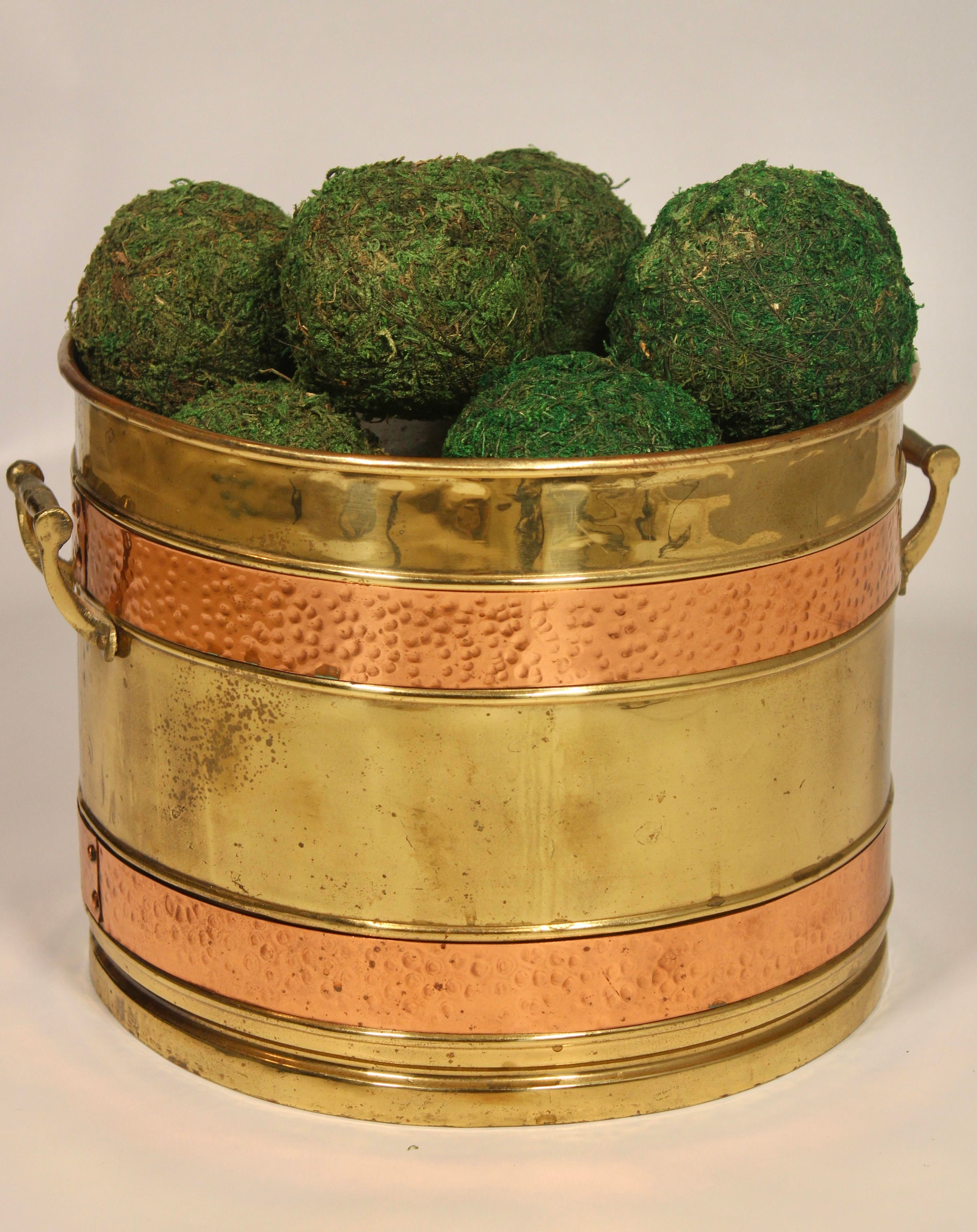 Vintage Traditional Turkish Copper and Brass Bucket - Etsy