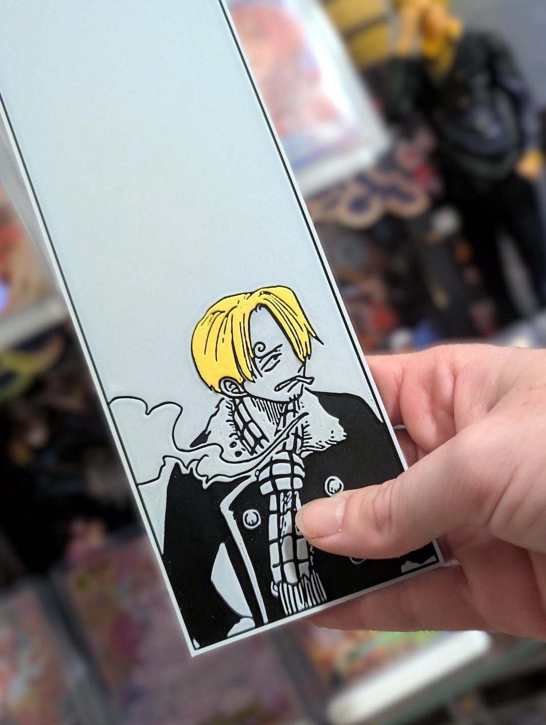 One Piece Anime Inspired 3D Bookmark - Sanji - Etsy