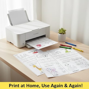 ABC Alphabet Worksheets for Kids A to Z | 26 Pages Preschool Tracing ...