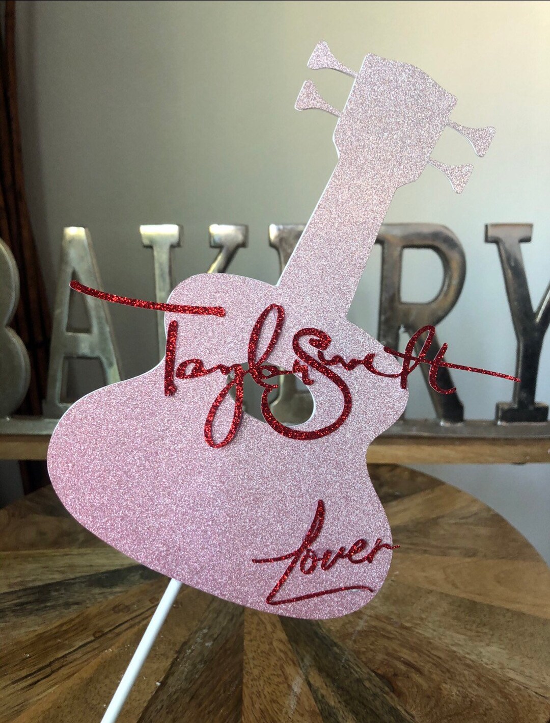 Swift Lover Cake Topper - Etsy