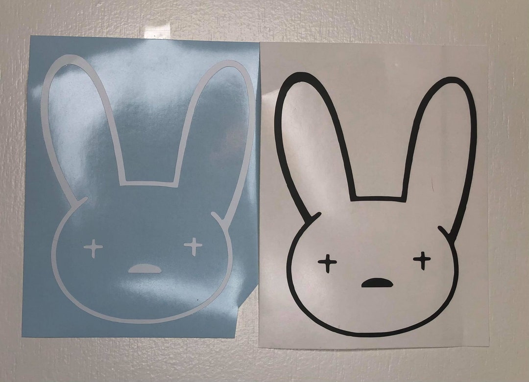 Bad Bunny Decal - Etsy