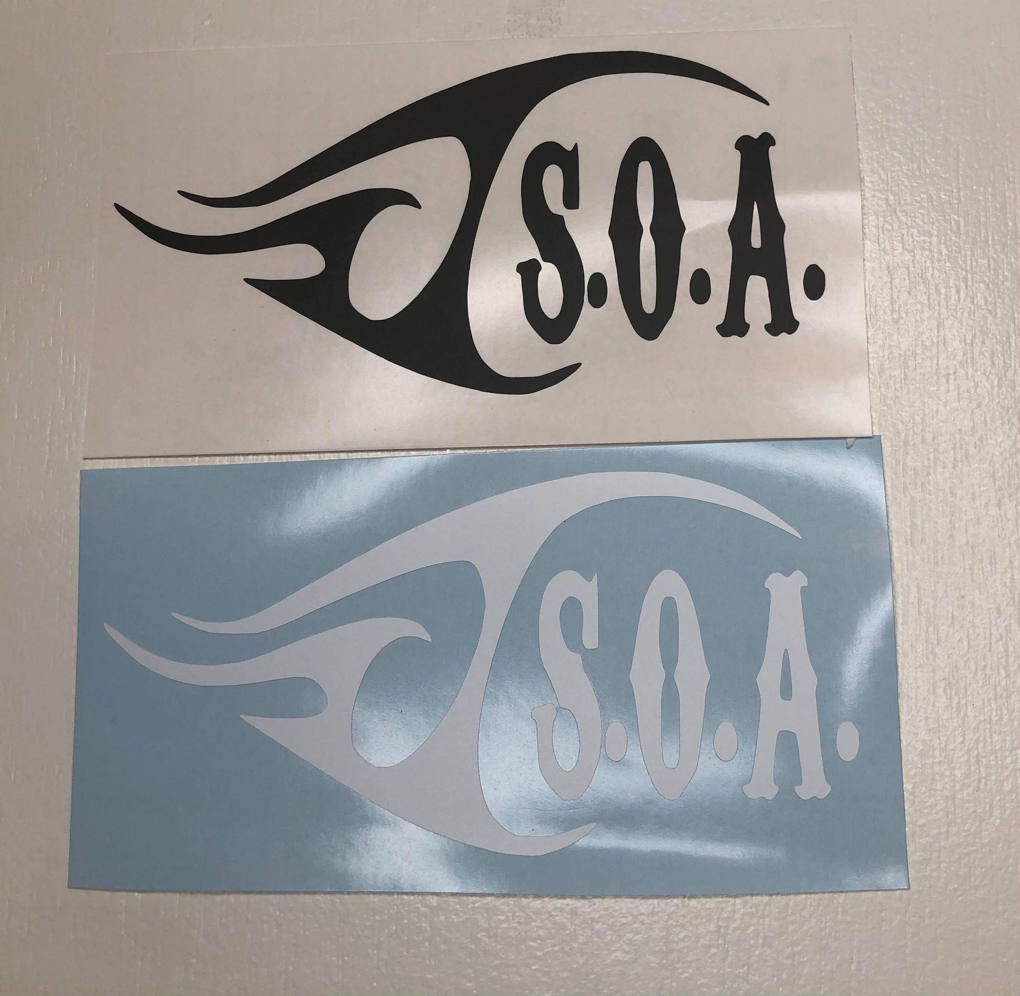 S.O.A. Logo Decal - Etsy