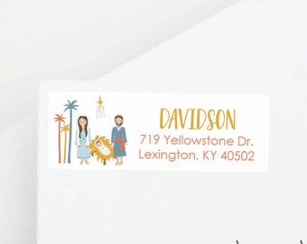 Christmas Return Address Labels. Personalized Return Address Labels ...