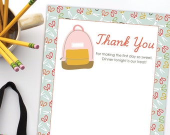 Back to School Gift Card Holder. INSTANT DOWNLOAD. Back to School ...