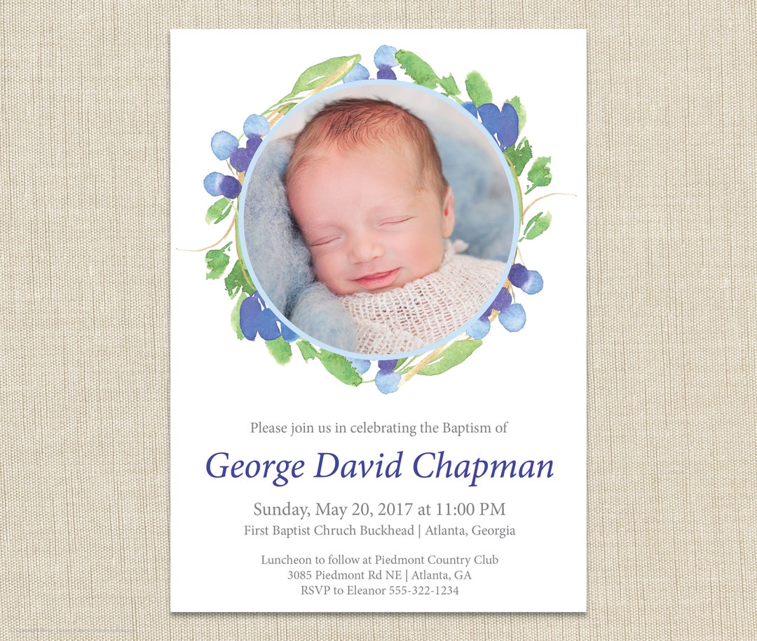 Baptism Invitation. Confirmation Invitation. First Communion Invitation ...