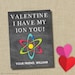 Science Valentines Day Card, Classroom Valentines, Printable Valentine ...