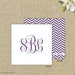 Personalized Gift Enclosure Cards With Envelopes. Monogram - Etsy