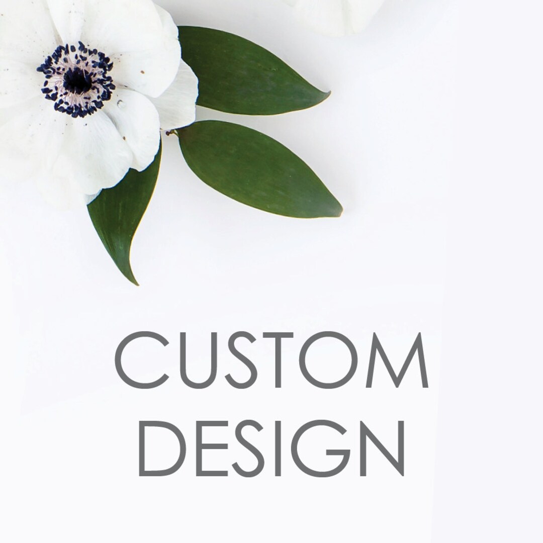 Custom Card Design. Brown Paper Studios - Etsy