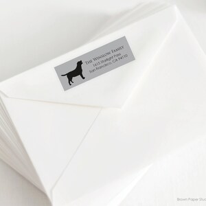 Dog Return Address Labels, Return Address Stickers, Return Address ...