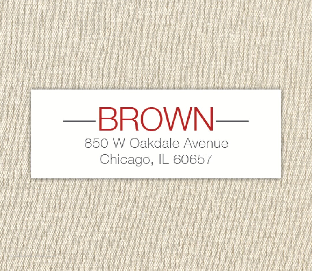 Return Address Labels, Return Address Stickers, Return Address, Return ...