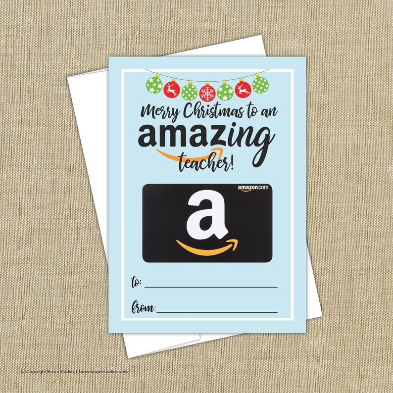 Amazon Gift Card Holder, INSTANT DOWNLOAD, Amazon Gift Card Holder for ...