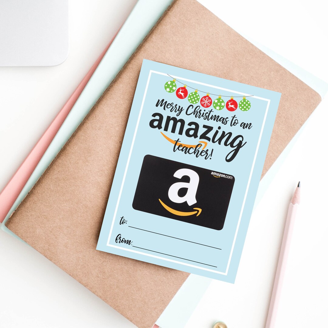 Amazon Gift Card Holder, INSTANT DOWNLOAD, Amazon Gift Card Holder for ...