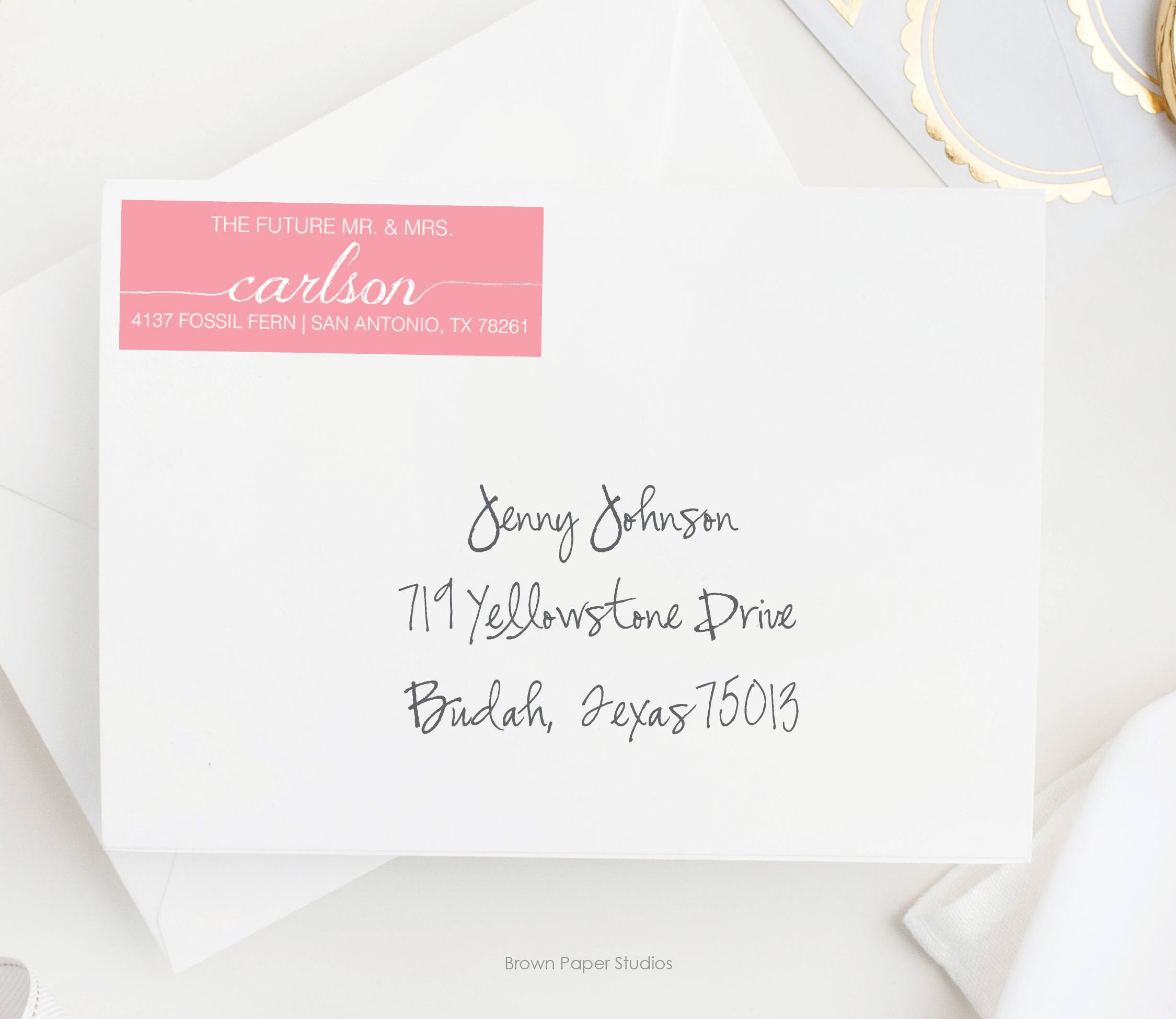 Return Address Labels Return Address Stickers Return | Etsy