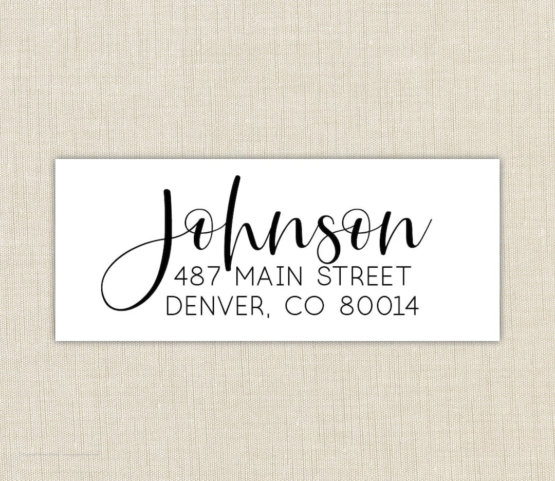 Return Address Labels, Return Address Stickers, Return Address, Return ...