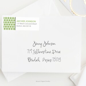 Return Address Labels, Return Address Stickers, Return Address, Return ...