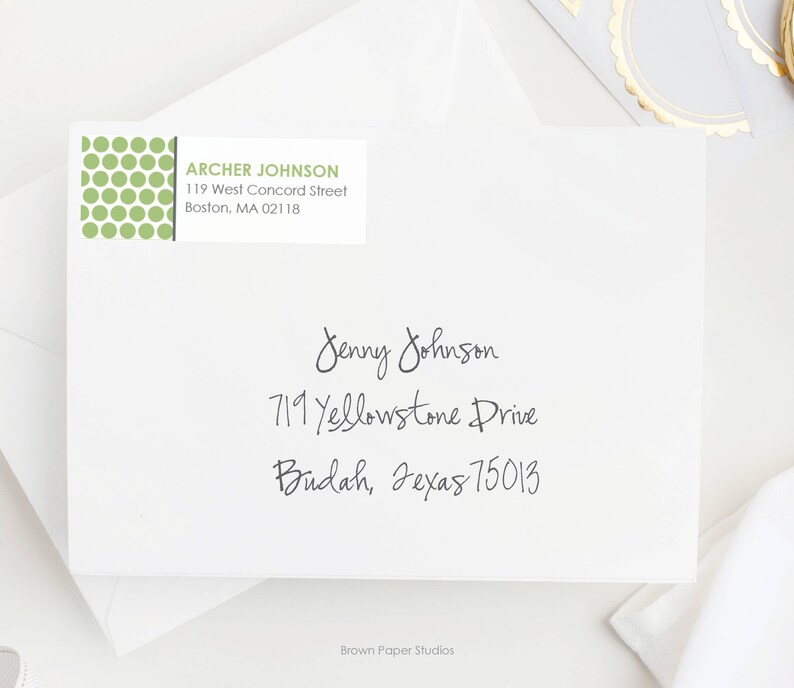 Return Address Labels Return address stickers return | Etsy