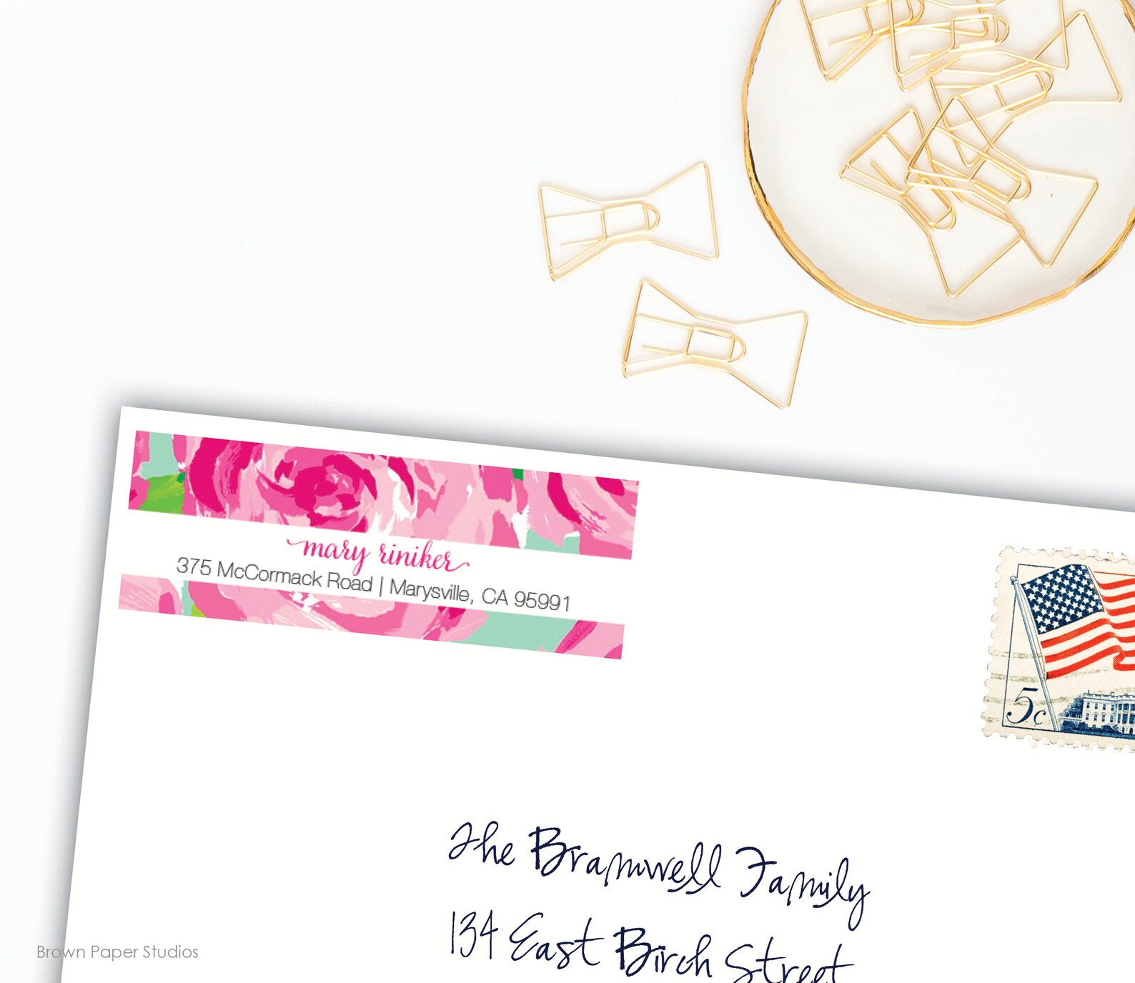 Return Address Labels Return Address Stickers Return - Etsy