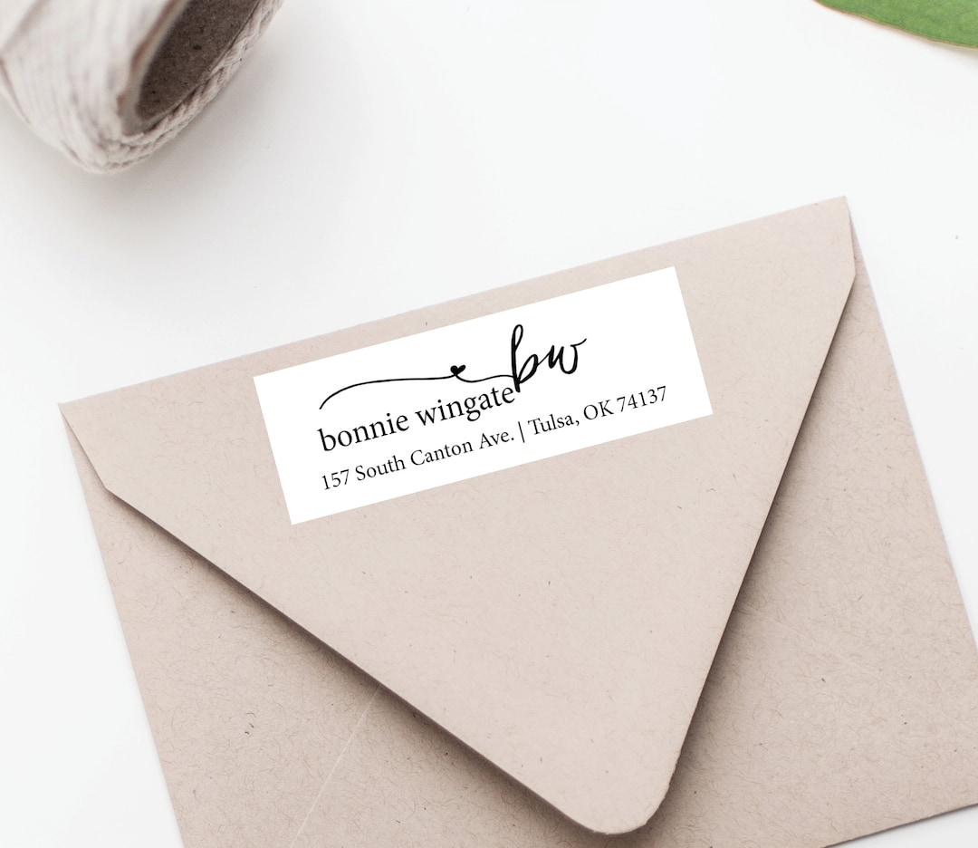 Rainbow Return Address Labels, Return Address Stickers, Return Address ...