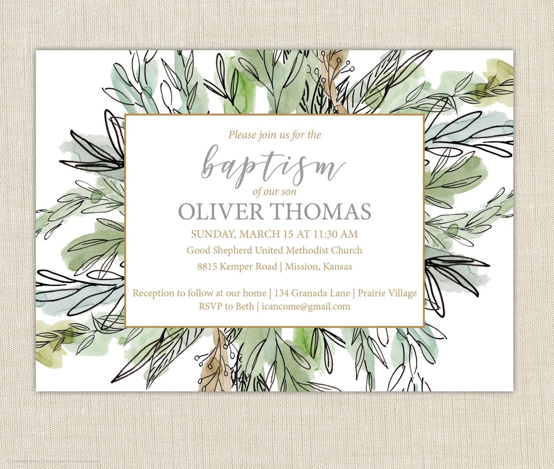 Confirmation Invitation. First Communion Invitation Baptism - Etsy