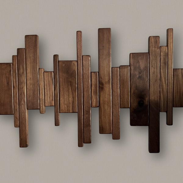 Abstract Wood Decor - Etsy